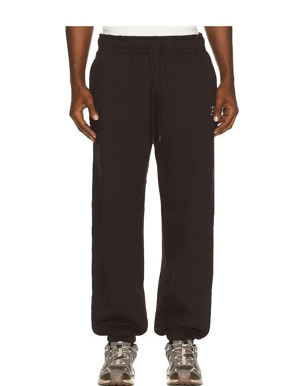 HUEGA HOUSE Icon Sweatpants In Brown - Ground Coffee
