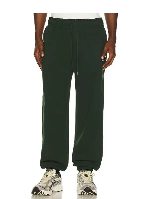 HUEGA HOUSE Icon Sweatpants In Green - Evergreen