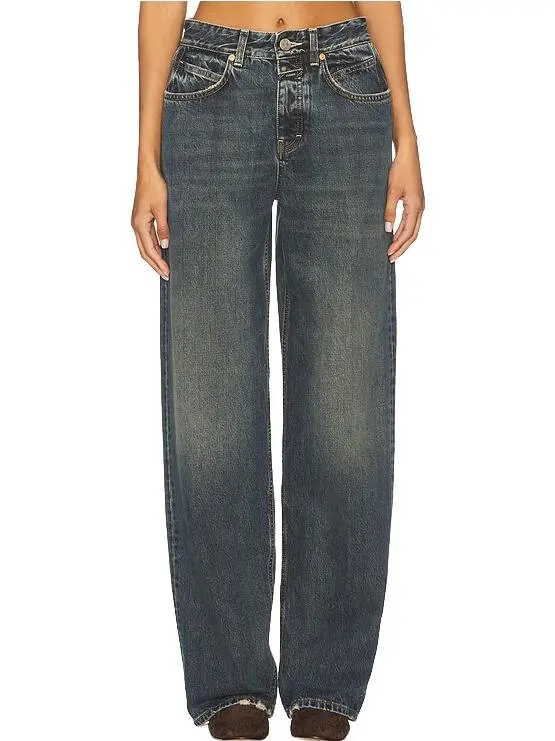 Closed Nikka Wide Leg Jeans - Dark Blue