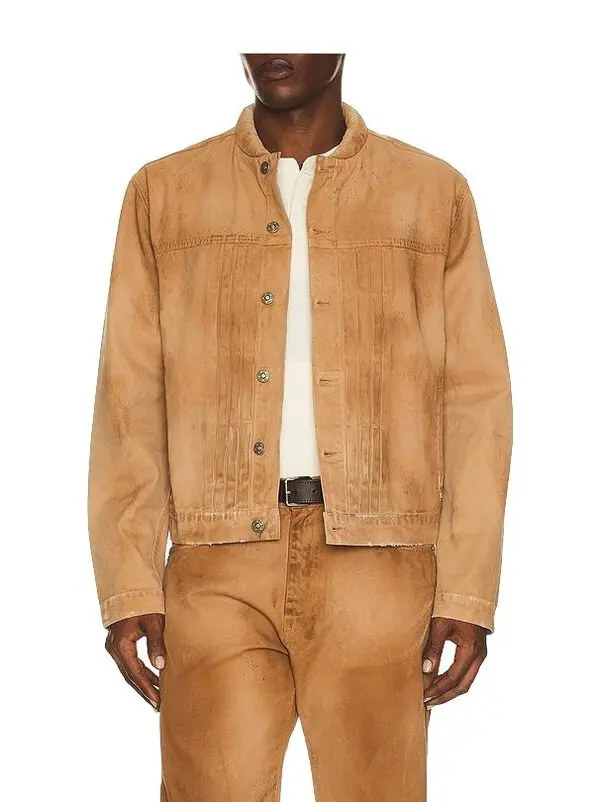 424 Collection Trucker Jacket - Sand