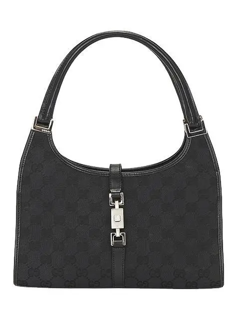 FWRD RENEW Gucci Bardot Shoulder Bag - Black