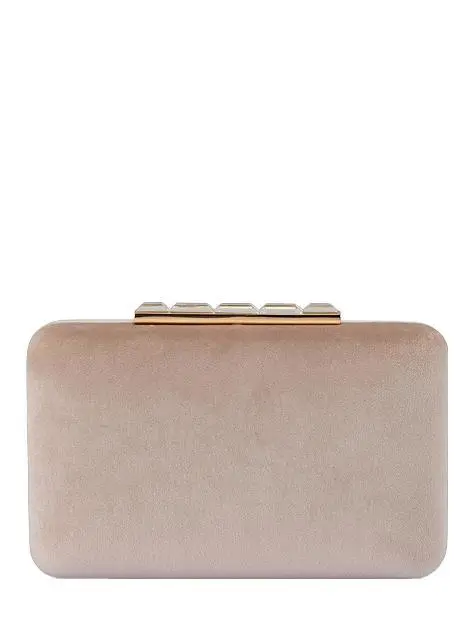 OLGA BERG Bess Clutch - Natural