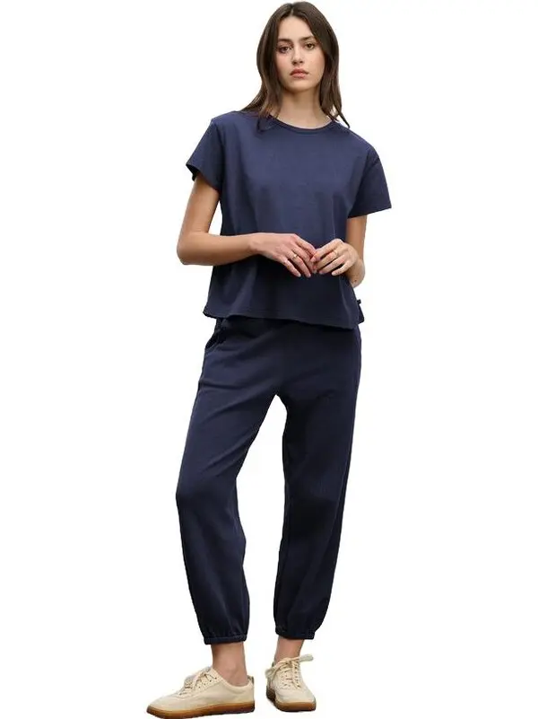 Velvet By Graham & Spencer Zara Relaxed Fit Sweatpants - Black