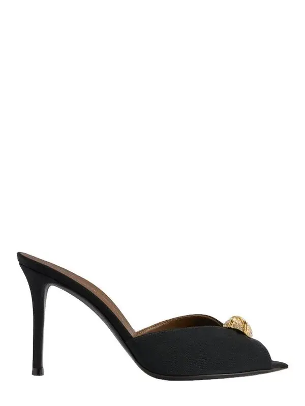GIUSEPPE ZANOTTI Intriigo Cocktail 90 Mules - Black