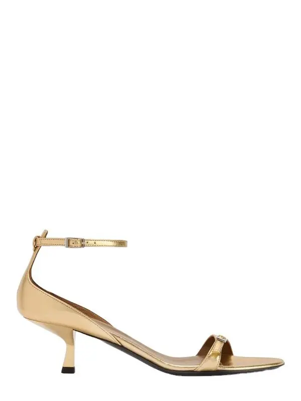 GIUSEPPE ZANOTTI Micky Buckles 50 Sandals - Gold