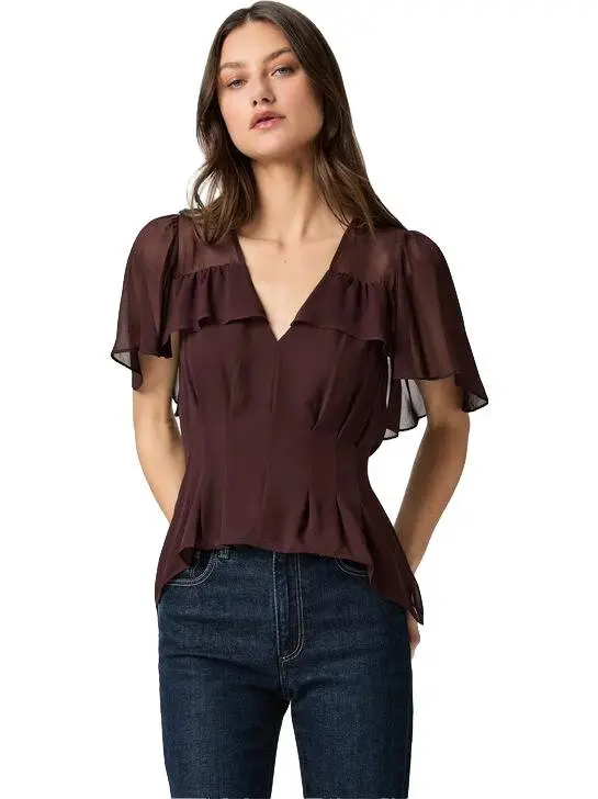 Paige Willa Blouse - Purple