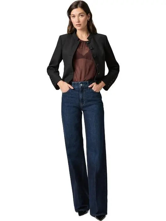 Paige Sasha Wide Leg Jean - Denim