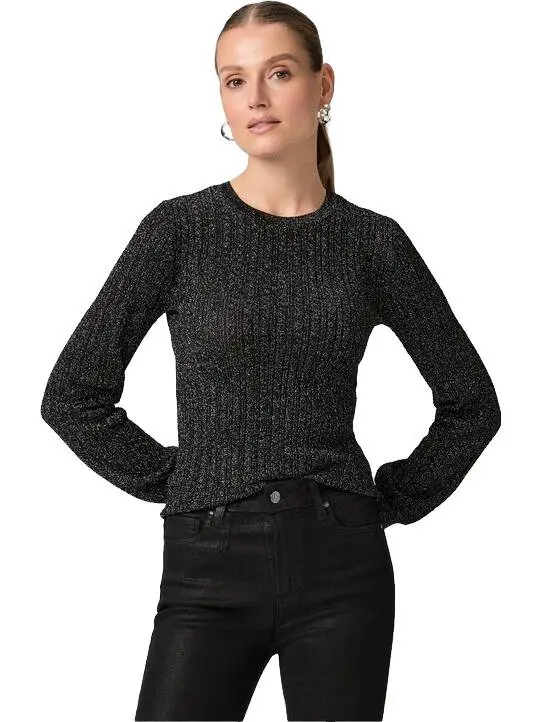 Paige Adela Pullover Sweater - Black