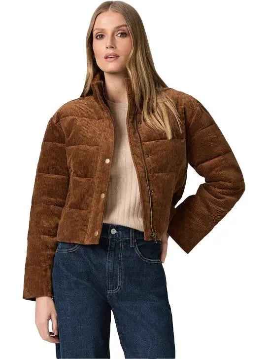 Paige Astor Puffer Jacket - Brown