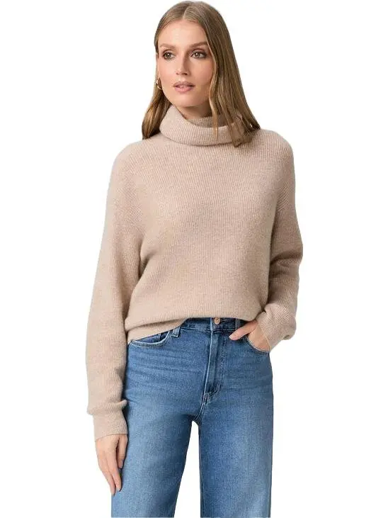 Paige Aria Cashmere Sweater - Beige
