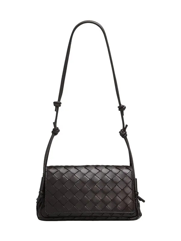 Bottega Veneta Nappa Leather Crossbody Bag - Fondant