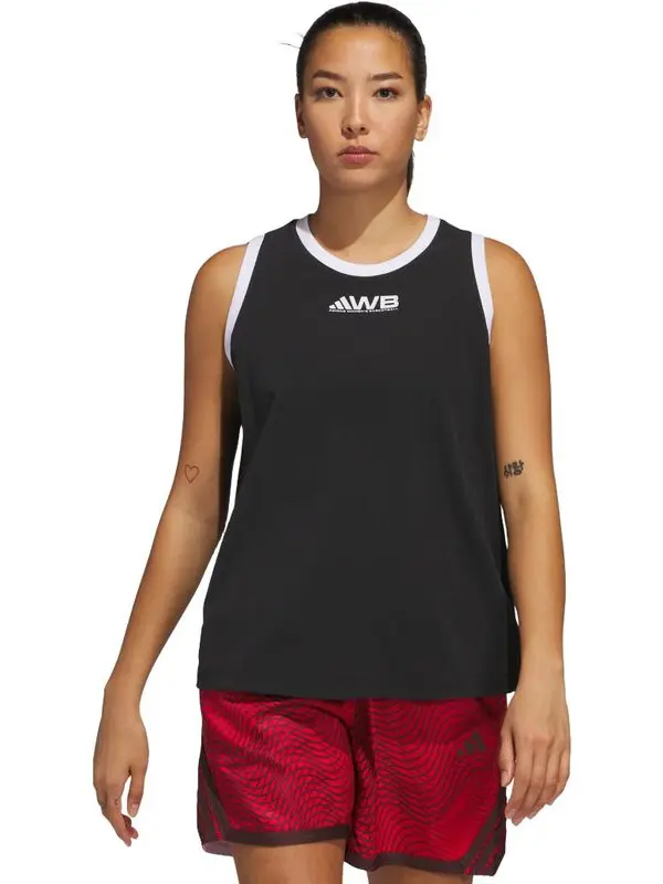 Adidas Select Woven Tank Top - Black