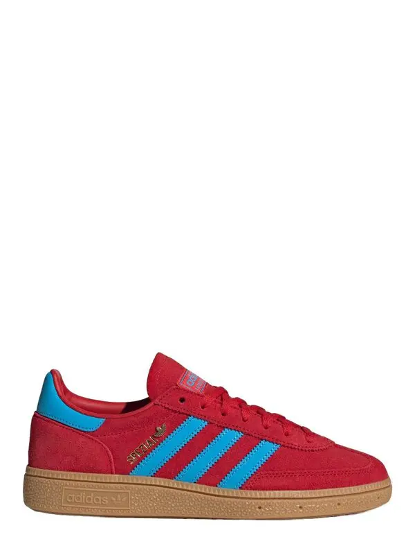 Adidas Handball Spezial Sneakers - Better Scarlet / Lucid Aquamarine / Gold Metallic