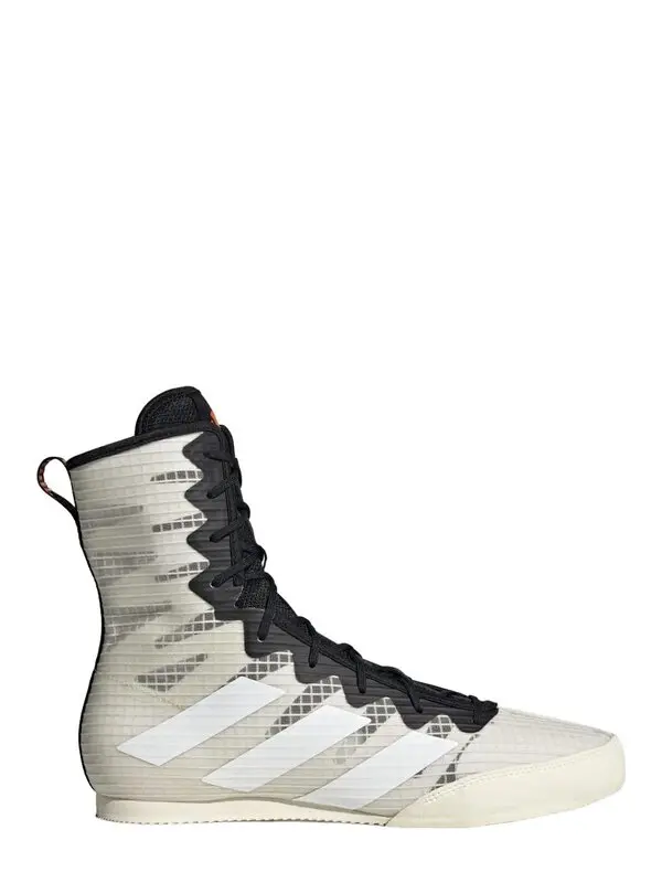 Adidas Box Hog 4 High-top Sneakers - Orbit Grey / Cloud White / Pure Orange