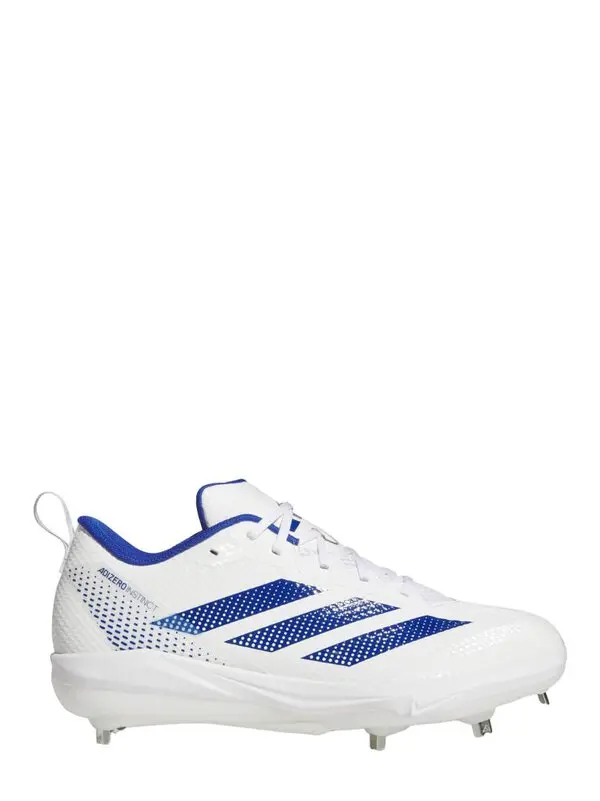 Adidas Adizero Instinct 2.0 Cleats - Cloud White / Royal Blue / Royal Blue