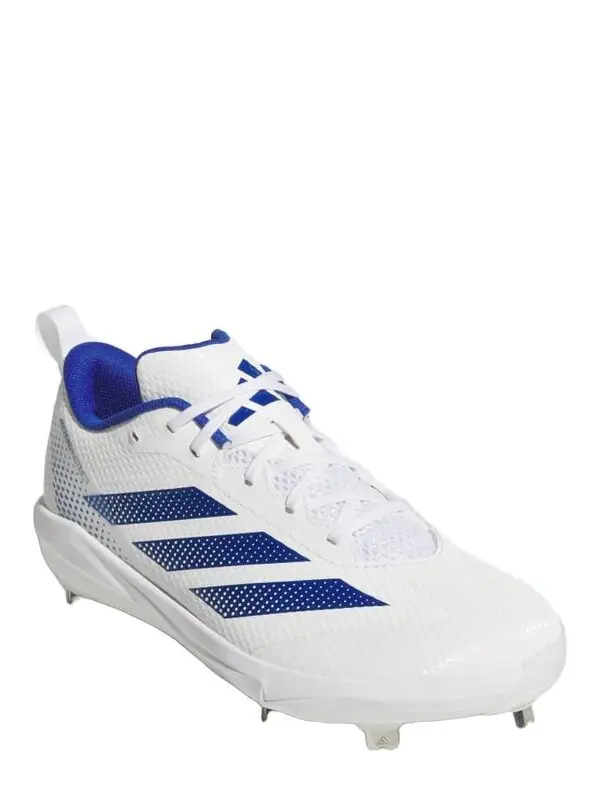 Adidas Athletic Cleats - Cloud White / Royal Blue / Royal Blue
