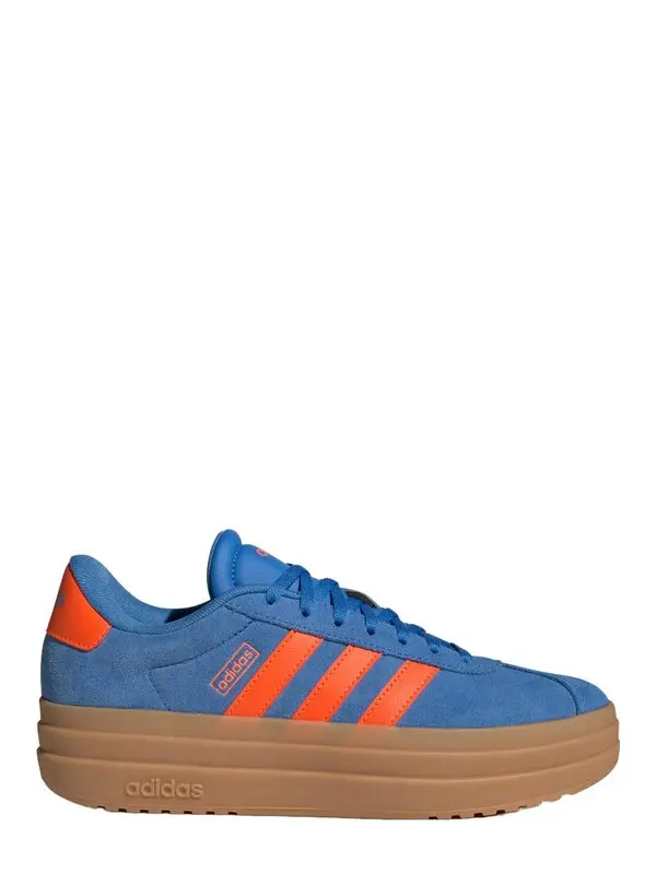 Adidas Vl Court Bold Sneakers - Ray Blue / Impact Orange / Gum
