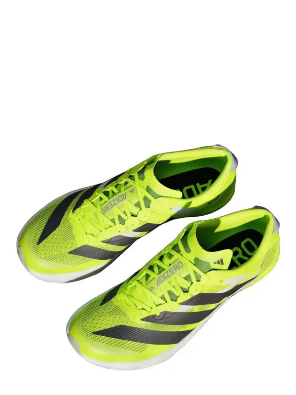 Adidas Adizero Ambition Racing Shoes - Lucid Lemon / Core Black / Halo Silver