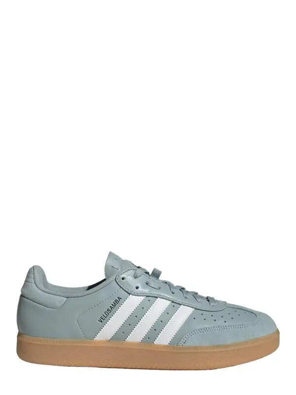 Adidas Velosamba Leather Sneakers - Wonder Sage / Cloud White / Core Black