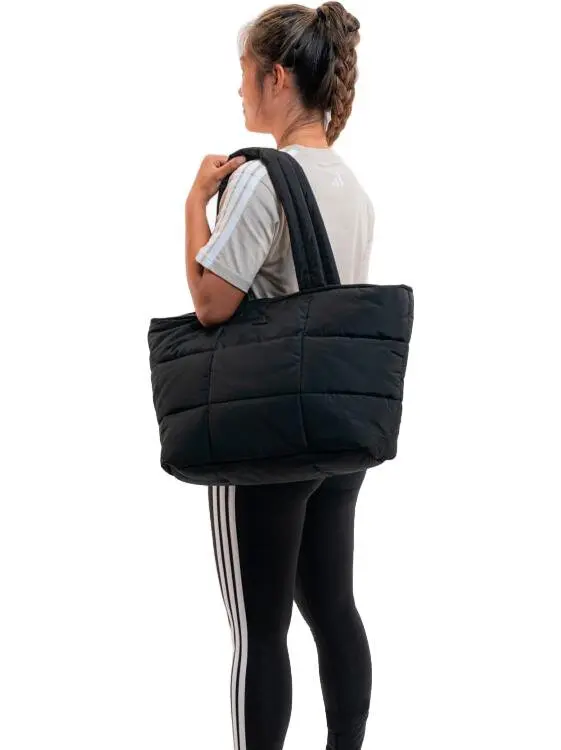 Adidas Quilted Tote Bag - Black