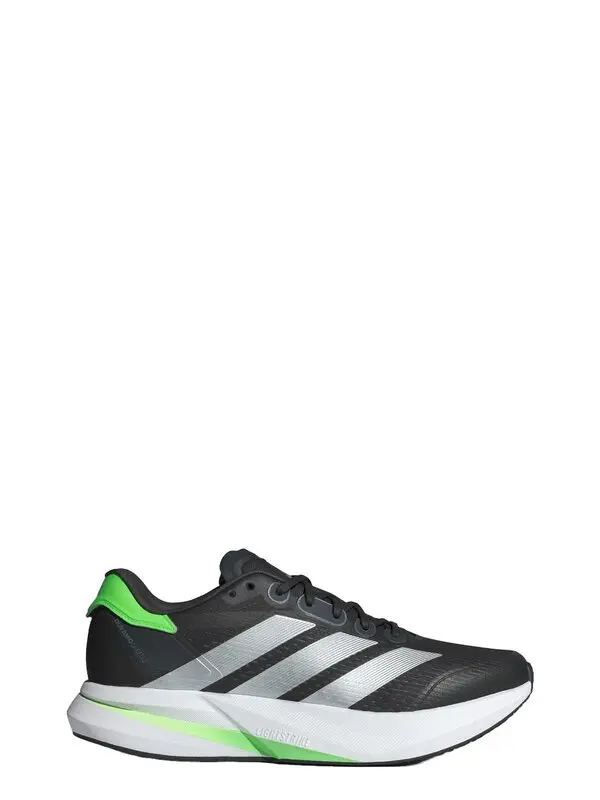 Adidas Duramo Speed 2 Running Shoes - Carbon / Matte Silver / Lime Burst