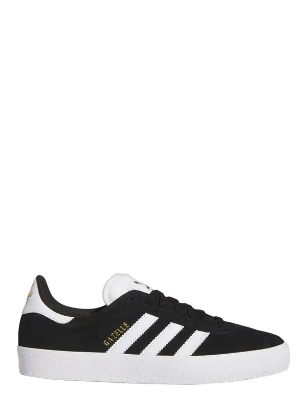 Adidas Gazelle Adv Sneakers - Core Black / Cloud White / Gold Metallic