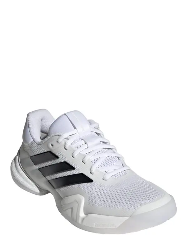 Adidas Barricade 14 Tennis Shoes - Cloud White / Core Black / Cloud White