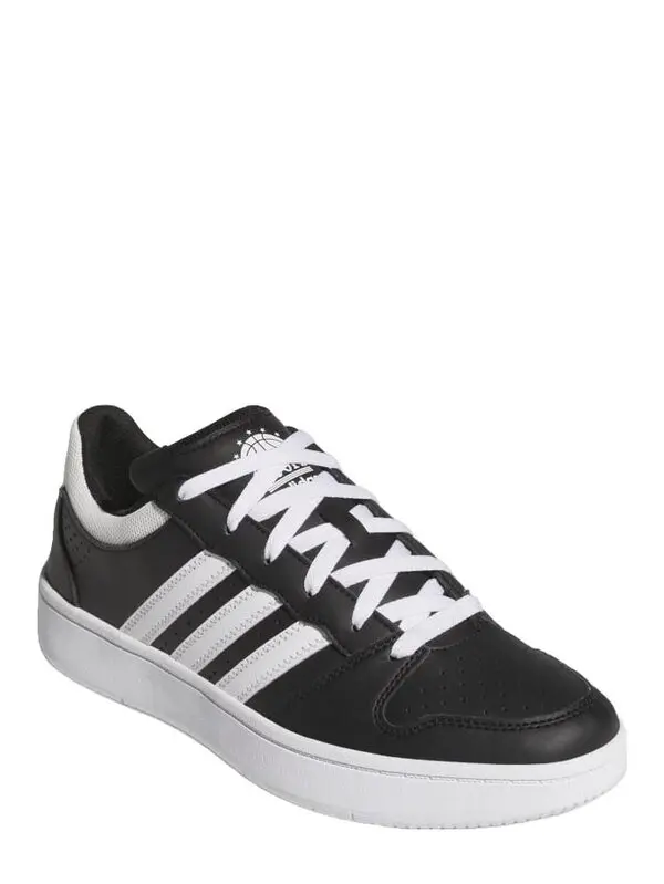 Adidas Hoops Classic Athletic Shoes - Core Black / Cloud White / Cloud White