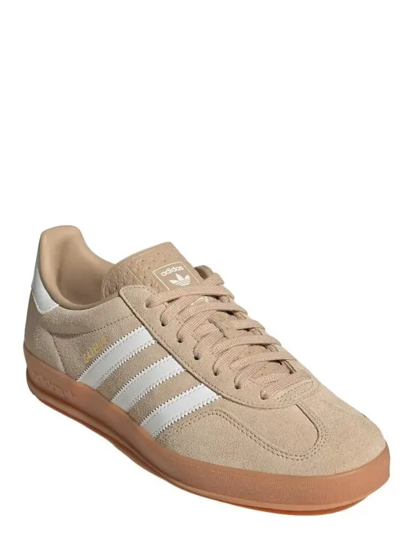 Adidas Gazelle Indoor Sneakers - Magic Beige / Core White / Gum
