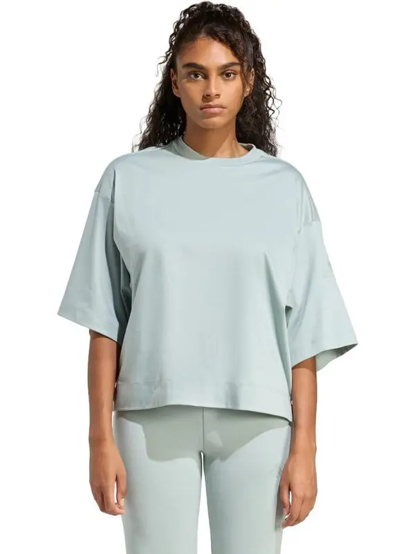 Adidas Soft Lux Loose Tee - Wonder Sage
