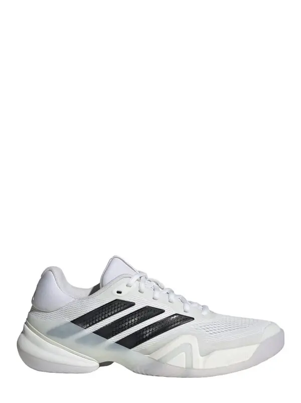 Adidas Barricade Tennis Shoes - Cloud White / Core Black / Cloud White