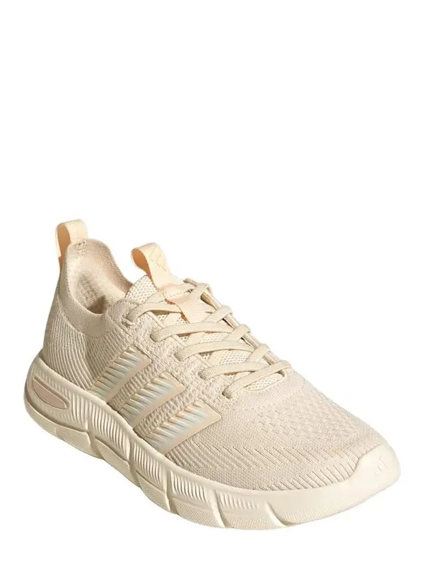 Adidas Cloudfoam Flex Slounge Shoes - Wonder White / Off White / Bliss Orange