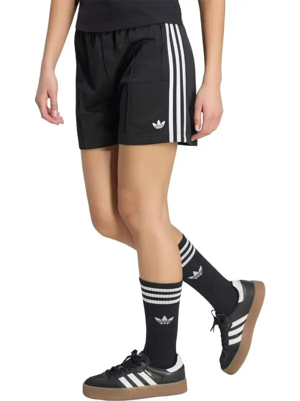 Adidas Firebird Classic Shorts - Black / White