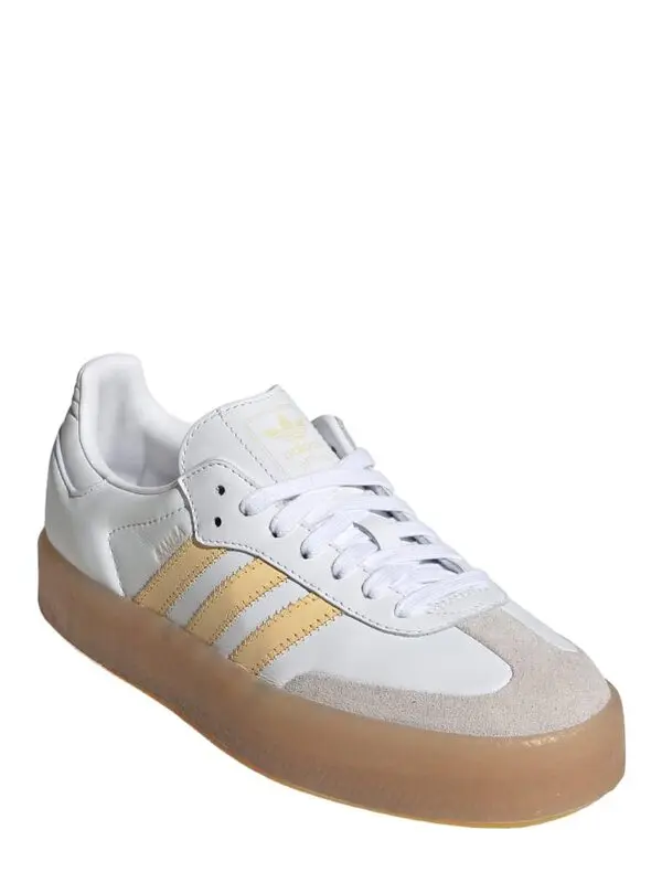 Adidas Sambae Shoes - Cloud White / Orange Tint / Semi Ice Tangerine