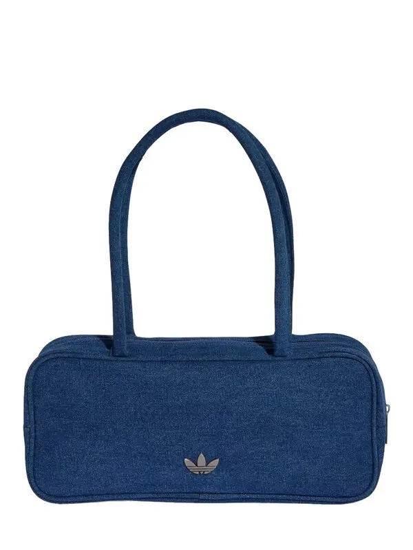 Adidas Adicolor Elongated Airliner Denim Bag - Light Denim
