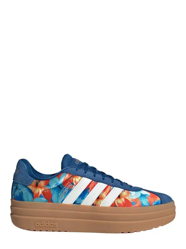 Adidas Vl Court Bold Sneakers - Talc / Off White / Dark Marine