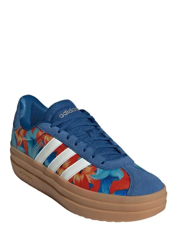 Adidas Vl Court Bold Sneakers - Talc / Off White / Dark Marine