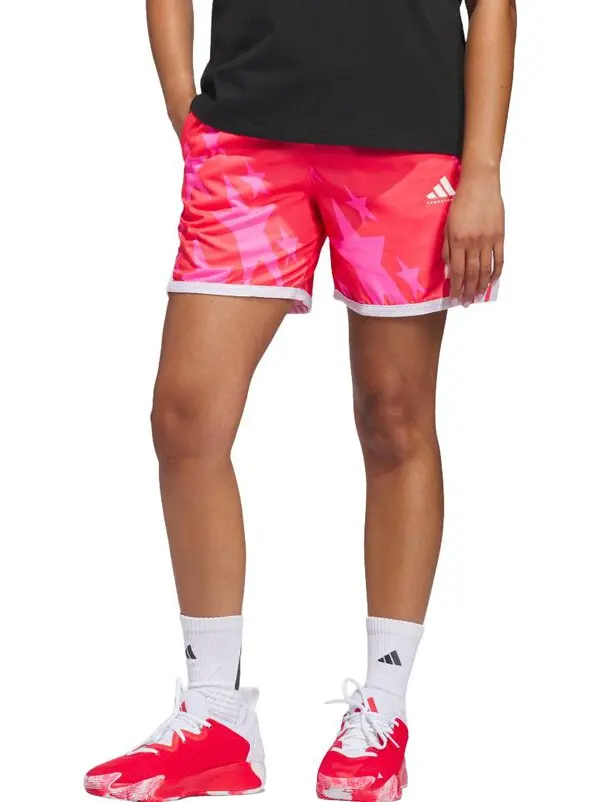 Adidas Crazy Lite Wnba Sos Stars Shorts - Lucid Red