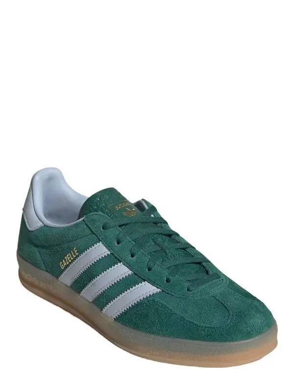 Adidas Gazelle Indoor Sneakers - Collegiate Green / Crystal Sky / Gum