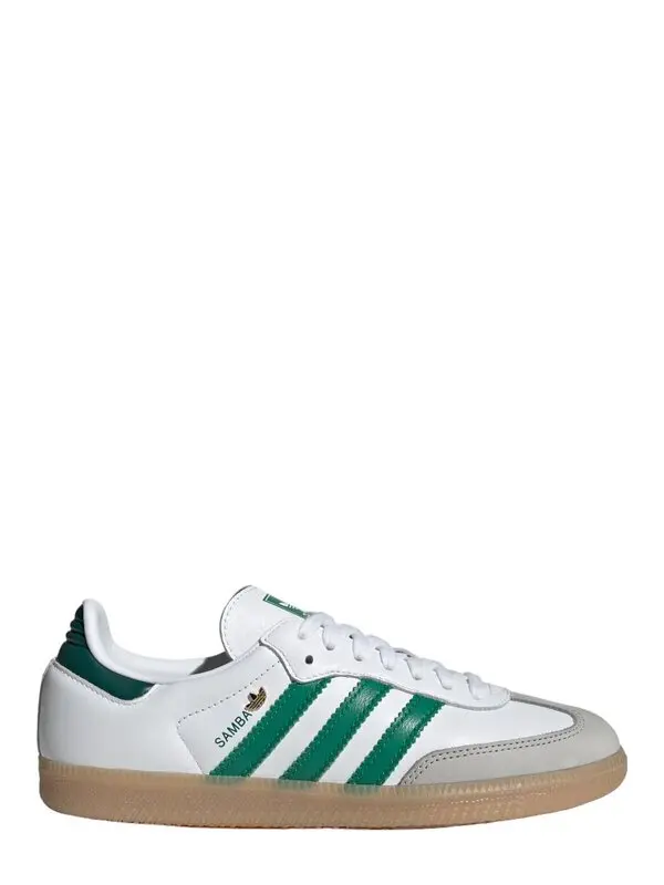 Adidas Samba Og Sneakers - Cloud White / Bold Green / Collegiate Green