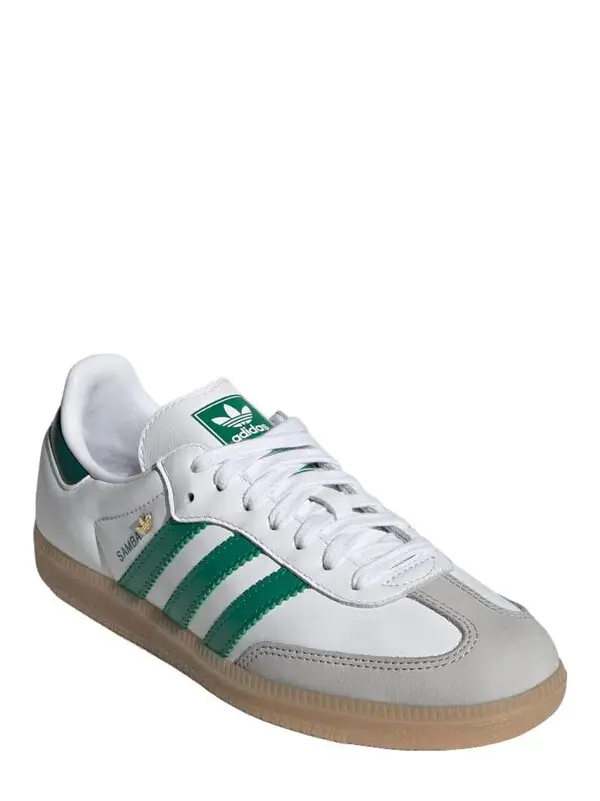 Adidas Samba Og Sneakers - Cloud White / Bold Green / Collegiate Green