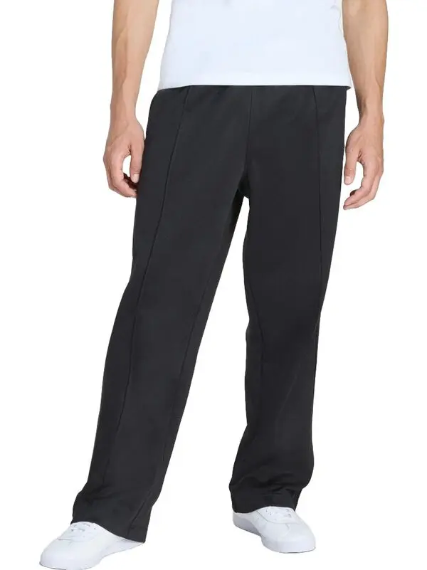 Adidas Baggy Track Pants - Black / Black