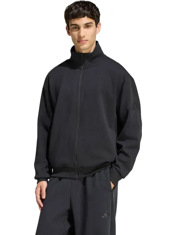 Adidas Soft Lux Track Top - Black