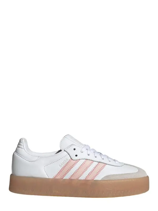Adidas Sambae Sneakers - Cloud White / Sandy Pink / Semi Flash Red