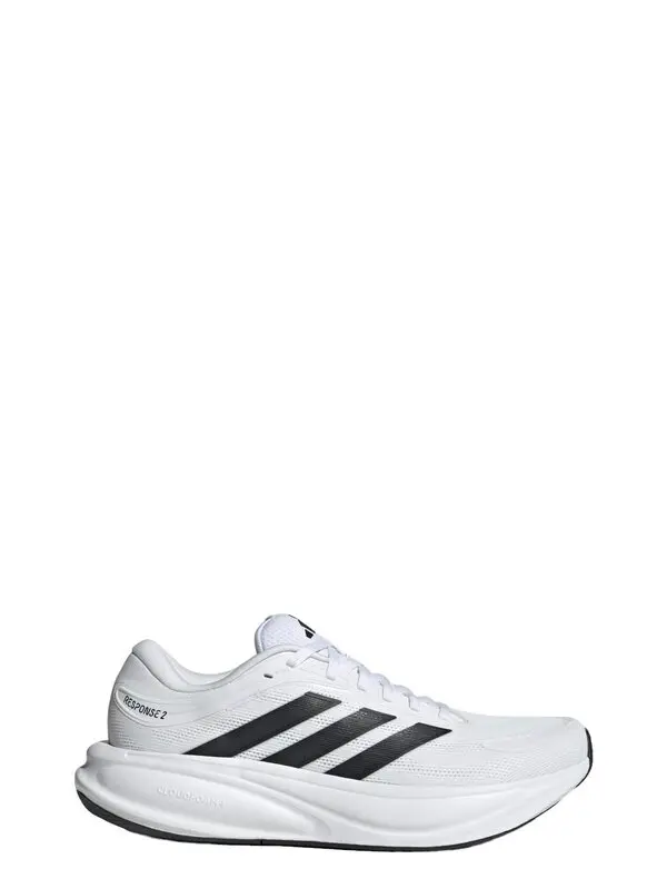 Adidas Running Shoes - Cloud White / Core Black / Iron Metallic