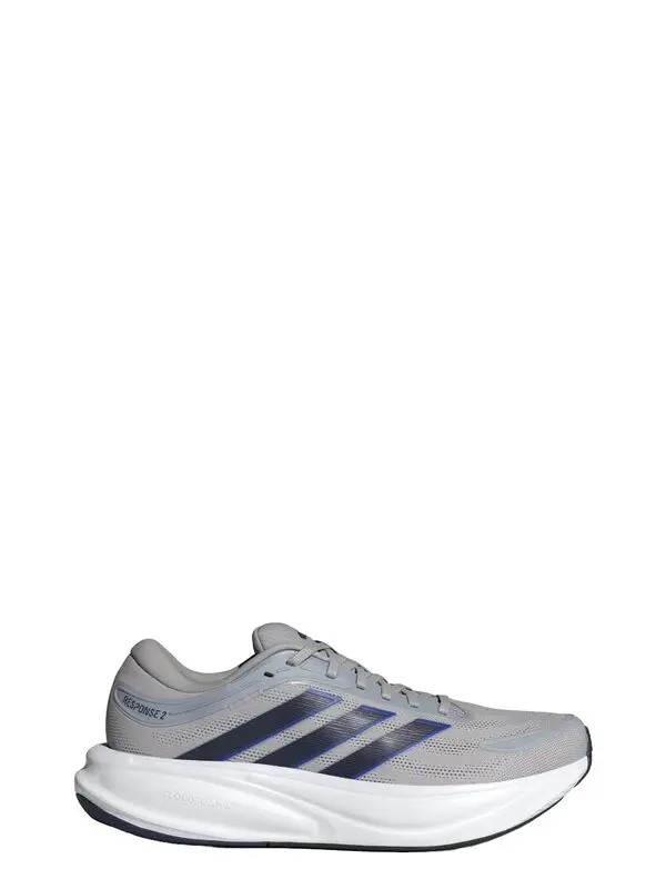 Adidas Response 2 Running Shoes - Grey Two / Dark Blue / Lucid Blue