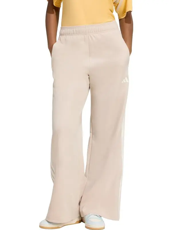 Adidas House Of Tiro Wide Leg Pants - Crystal Linen / Off White