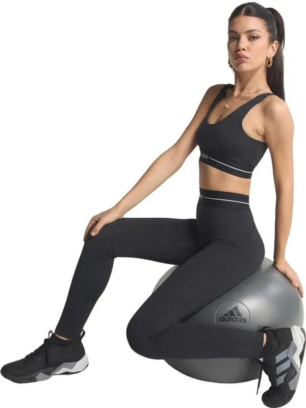 Adidas Hyperglam Full Length Leggings - Black