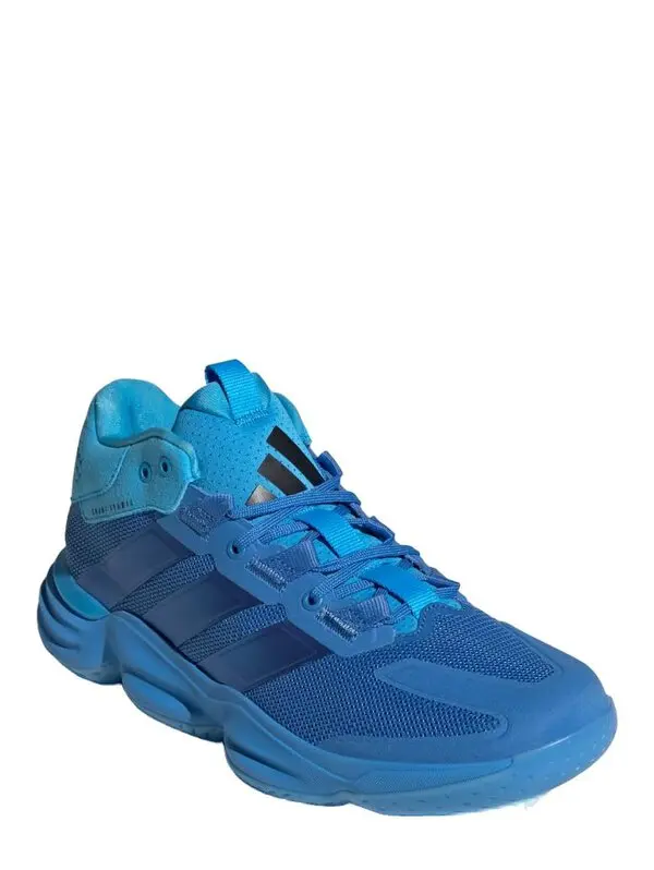 Adidas Court Stabil Indoor Shoes - Ray Blue / Ray Blue / Lucid Aquamarine