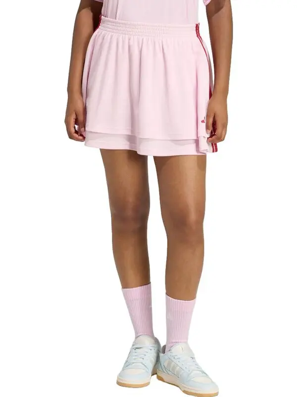 Adidas House Of Tiro Skirt - Clear Pink / Active Maroon